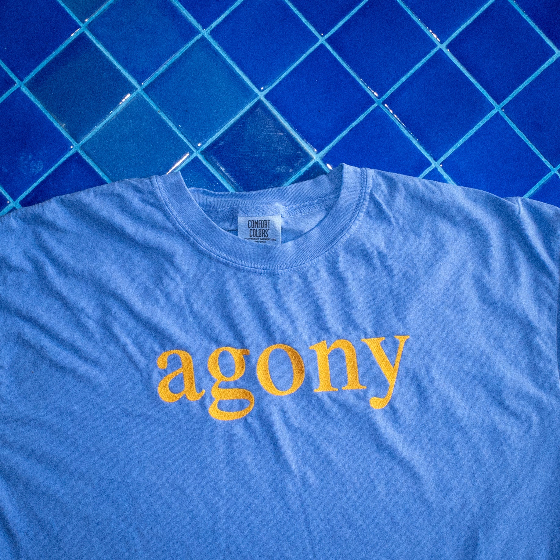 agony - embroidered t-shirt – dogecore