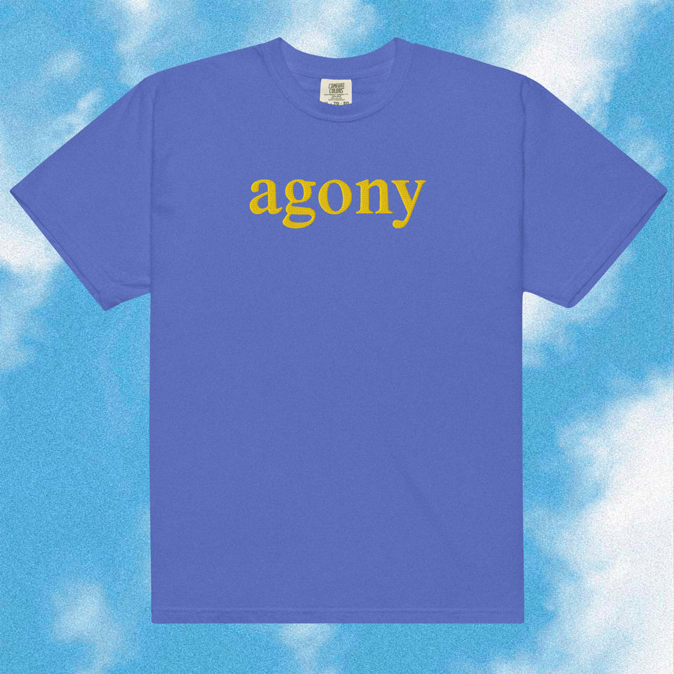 agony - embroidered t-shirt – dogecore