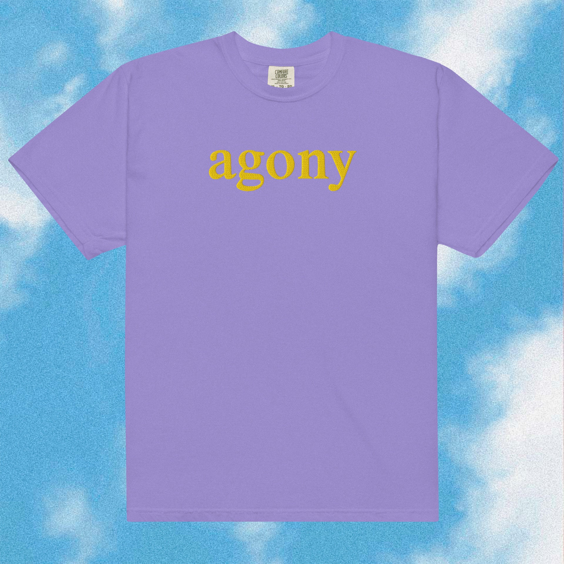 agony - embroidered t-shirt – dogecore