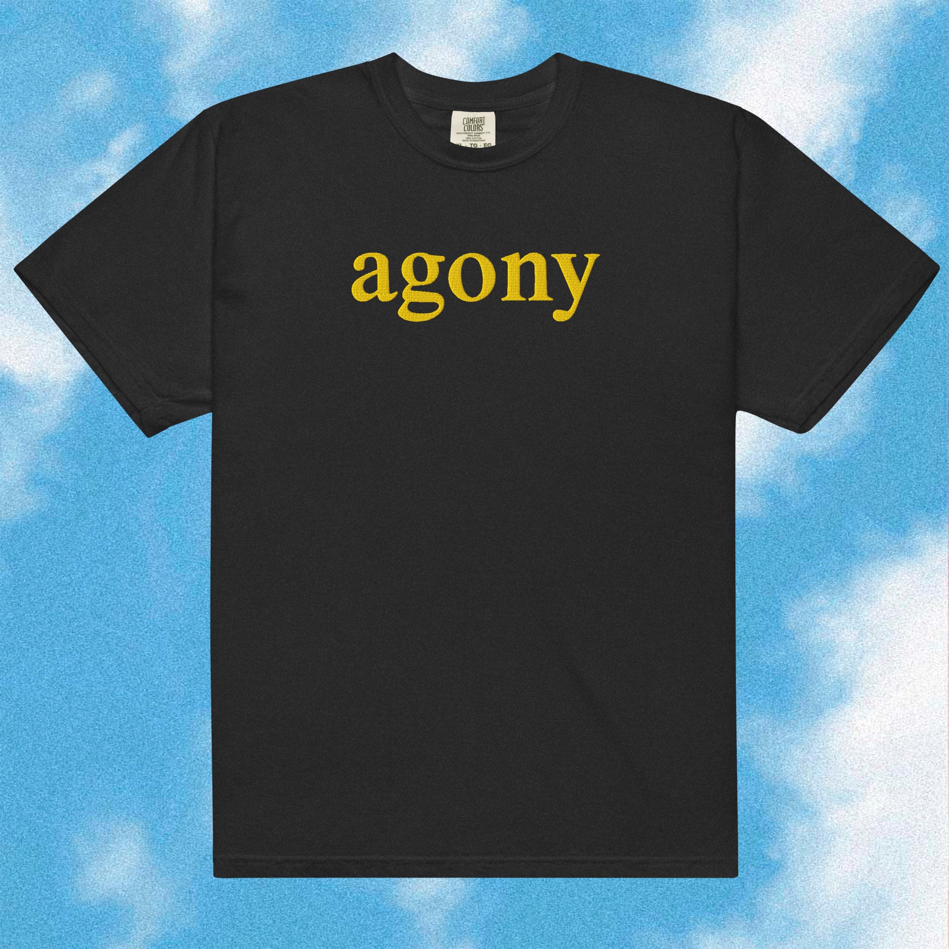 agony - embroidered t-shirt – dogecore