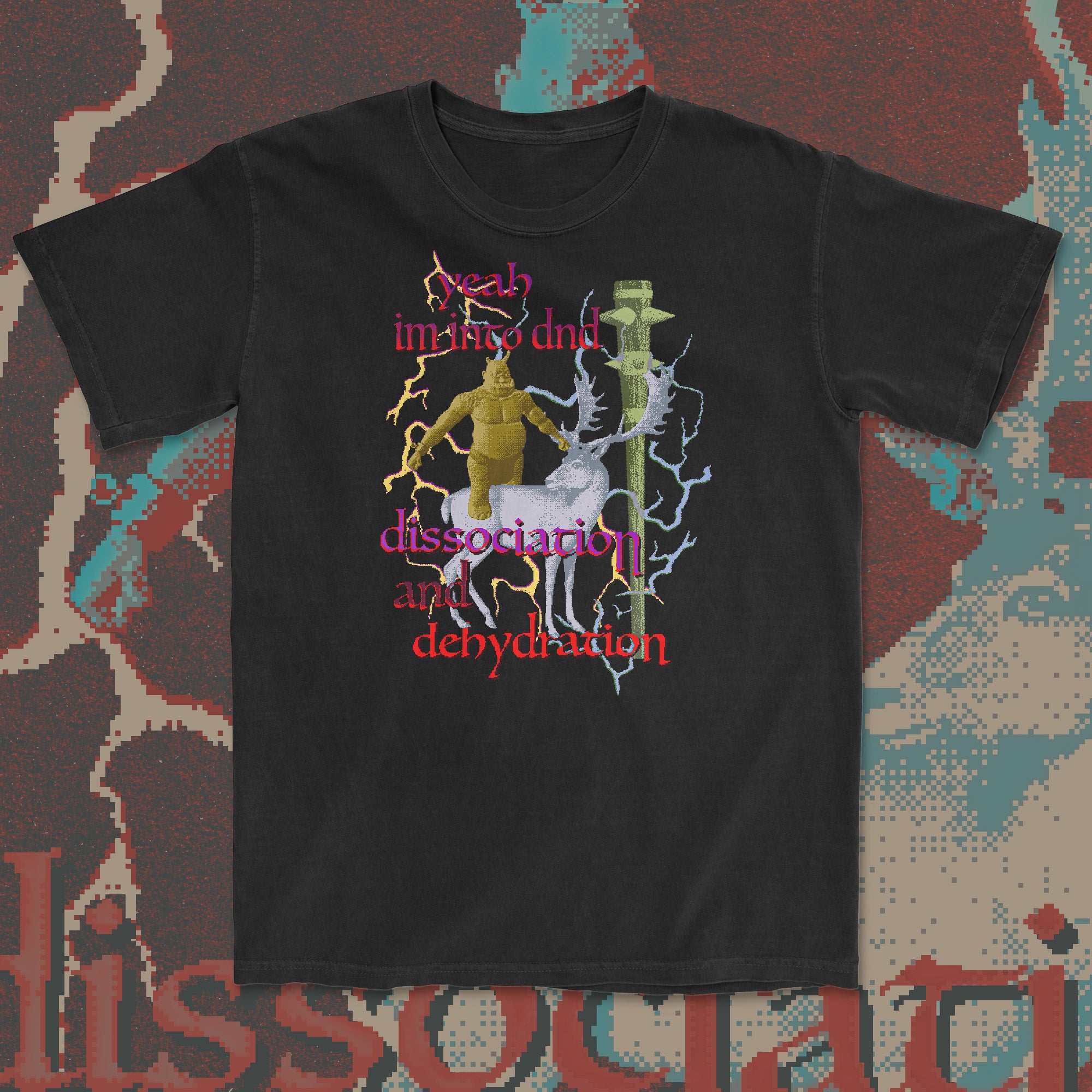 dissociation and dehydration - t-shirt – dogecore