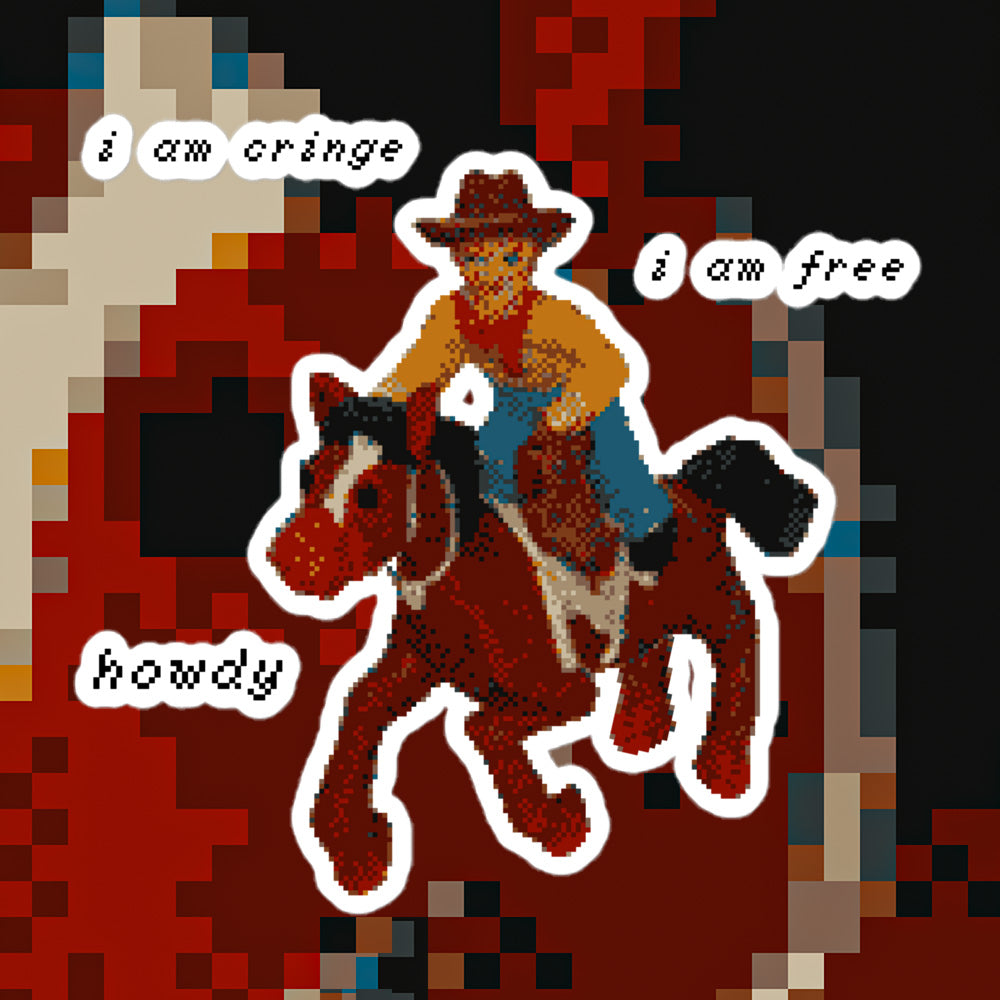 cringe / free - sticker – dogecore