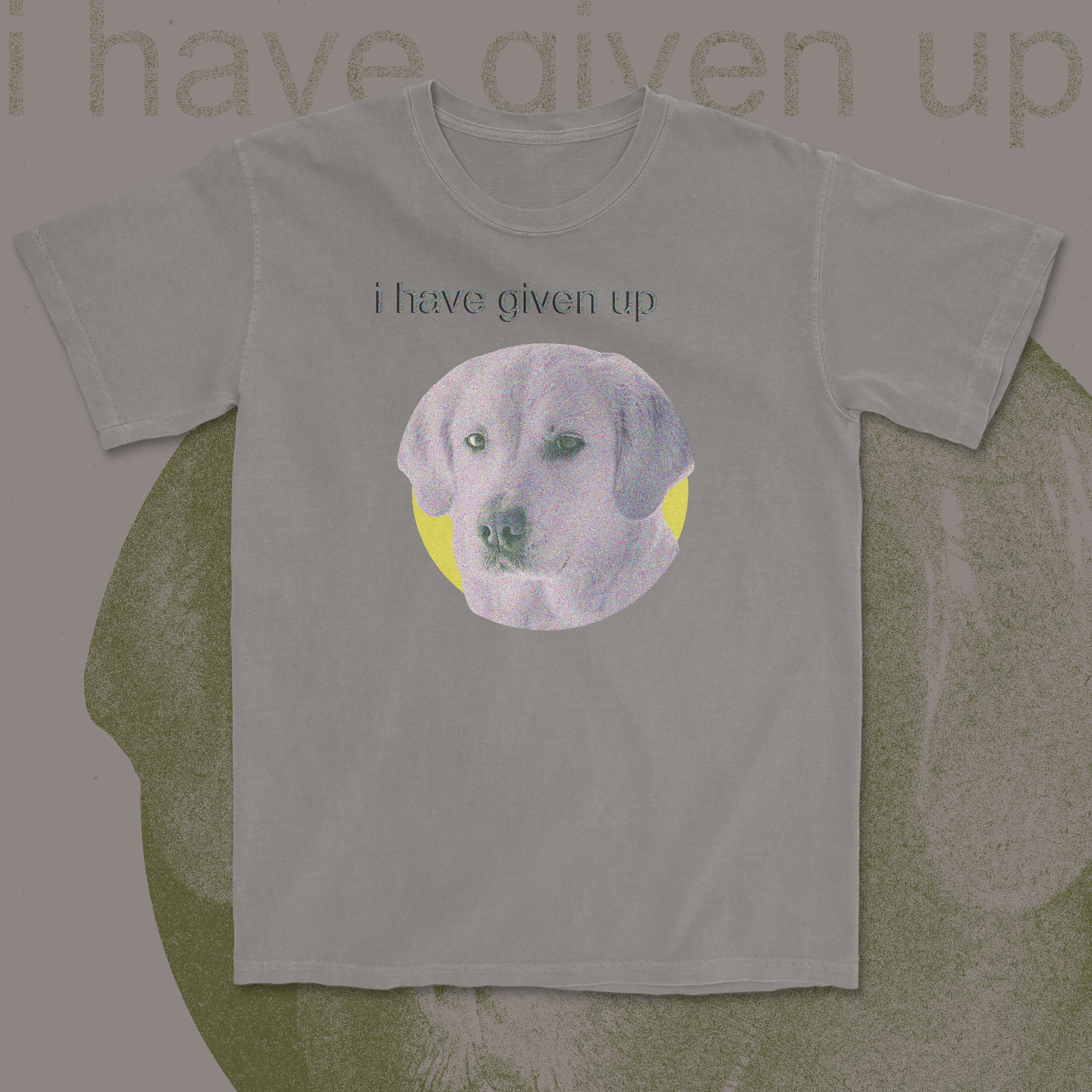 i have given up - t-shirt – dogecore