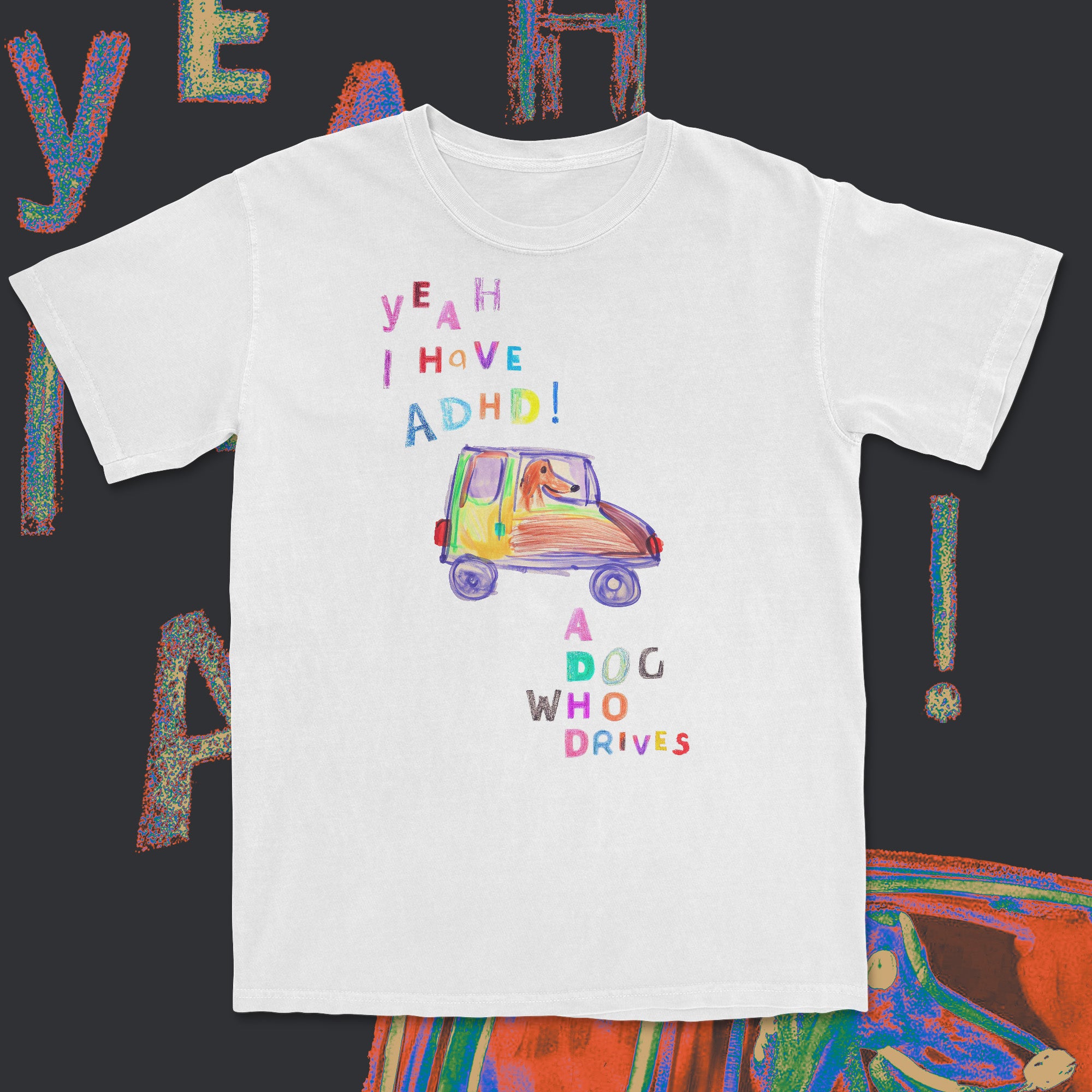 a dog who drives - t-shirt – dogecore